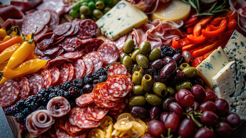 Diverse Culinary Delights stock photo. Image of appetizer - 366887852