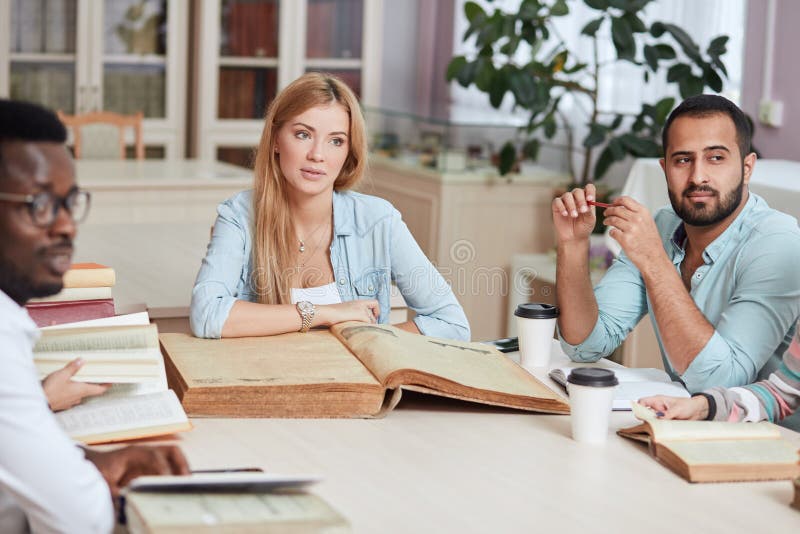 Classmate Classroom Sharing International Friend Concept Stock Photo ...