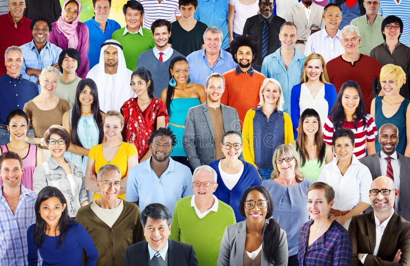 Diverse Diversity Ethnic Ethnicity Togetherness Unity Concept Stock ...