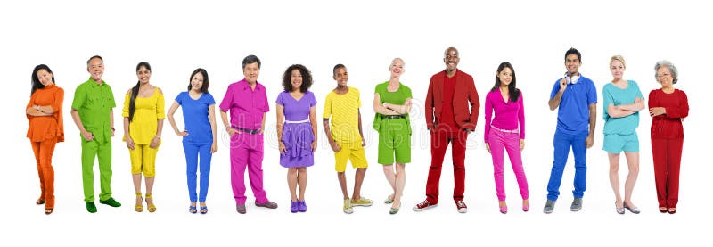 Diverse Diversity Ethnic Ethnicity Unity Togetherness Concept Stock ...