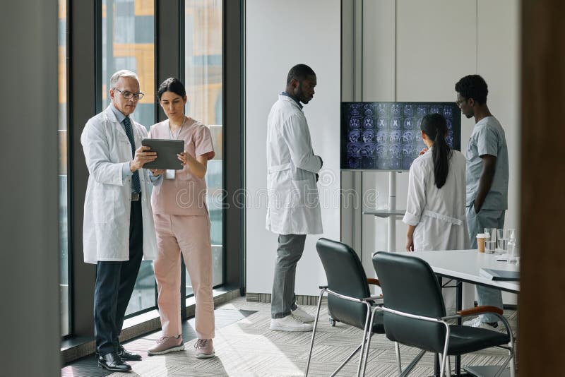 Diverse Doctors at Medical Conference Stock Photo - Image of meeting ...