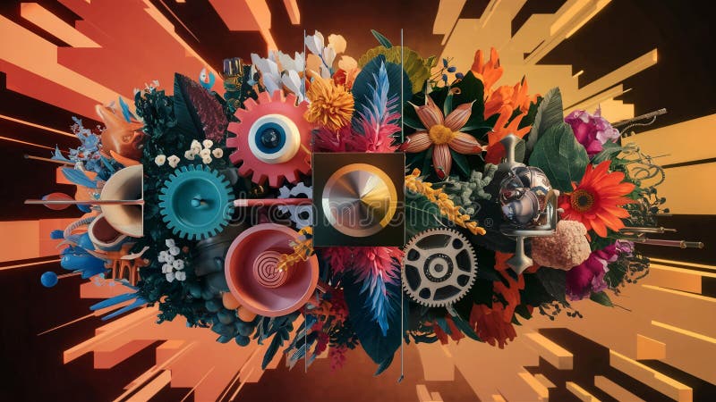 A Diverse and Dynamic Collection of Assets Stock Illustration ...