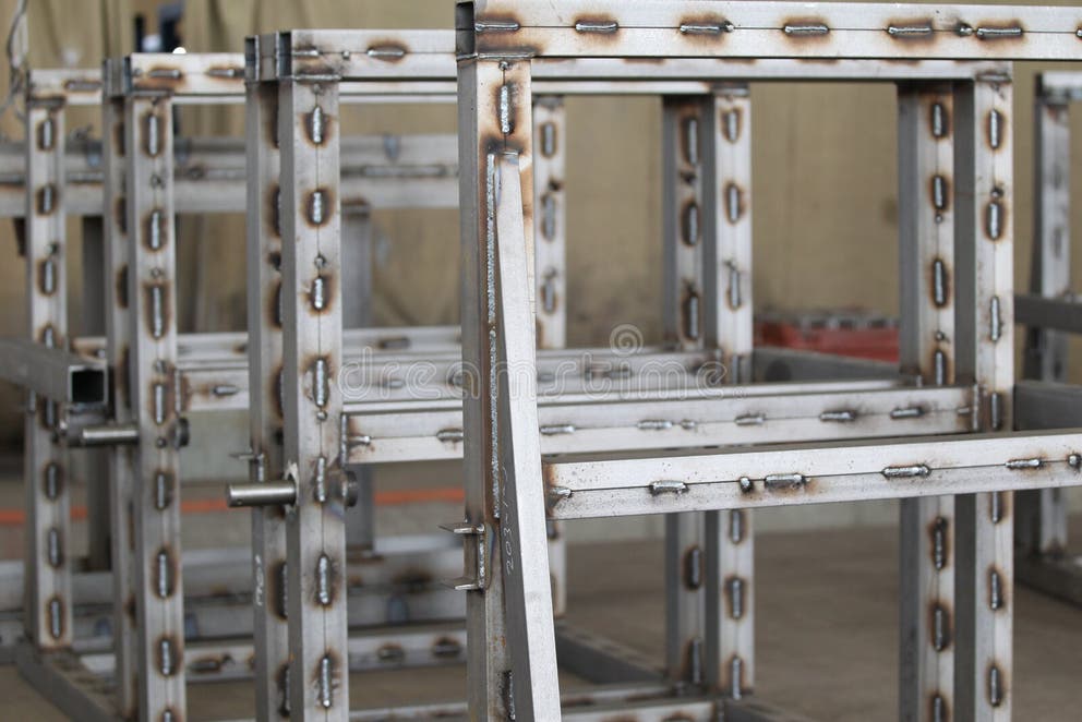 Diverse Elementen Van Metaal StructuresAP4U6913 Stock Afbeelding ...