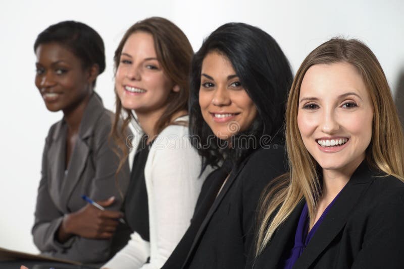 Diverse and Empowered Women Ready for Business Stock Image - Image of ...