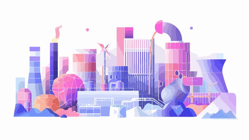 Diverse Energy Sources Abstract Concept Vector Illustration Stock ...