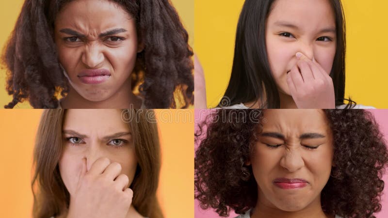 Emotional Expressions Captured in a Colorful Collage of Gestures and ...