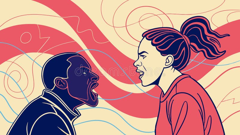 Diverse Figures in Conversation, Abstract Communication Concept, Vector ...