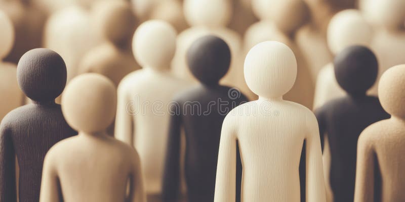 Diverse Figures Representing Unity, Community, Cooperation ...