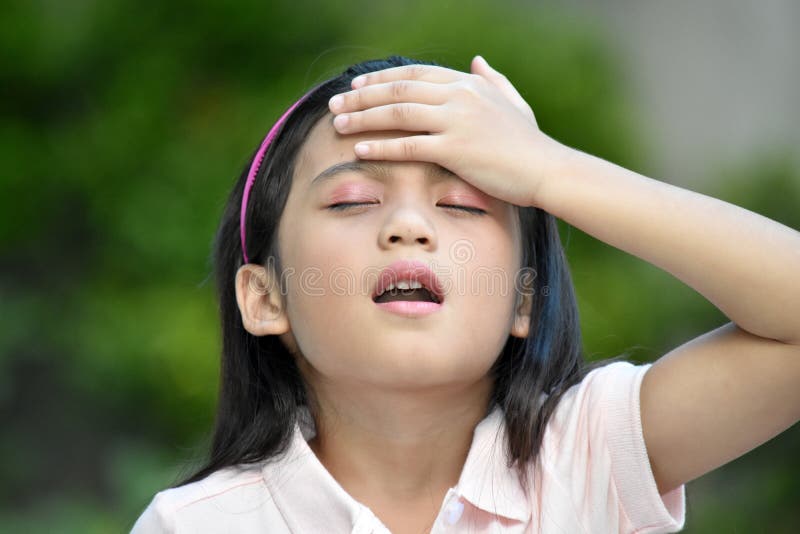 Diverse Girl Memory Problems Stock Image - Image of storage, dilemma ...