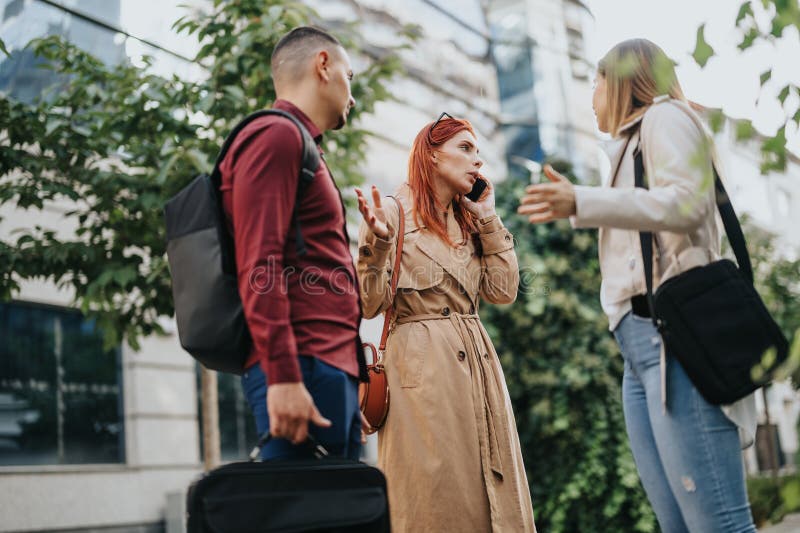 Diverse Group Brainstorming Business Ideas in an Urban City ...