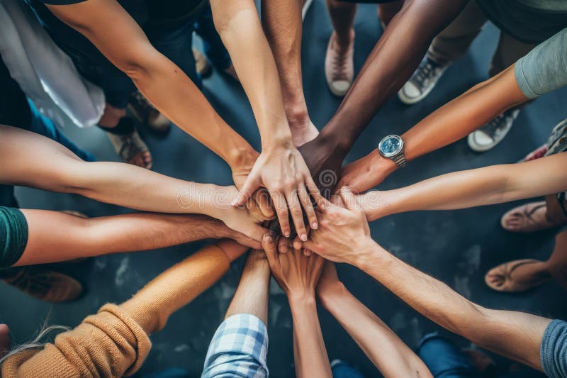 Eternal Bond: a Whirling Human Circle of Connection and Unity Corporate ...