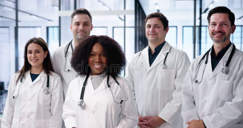 Diverse Group of Doctors stock image. Image of handshake - 305228763