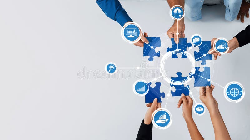 Collaborative Analytical Process with Multiple Hands Assembling Puzzle ...