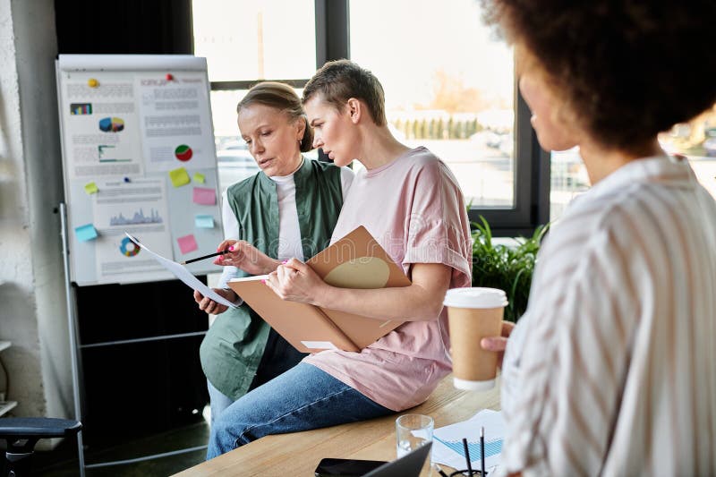 Diverse Group of Hard-working Businesswomen Stock Photo - Image of ... Diverse Group of Hard-working Businesswomen Stock Photo - Image of ...