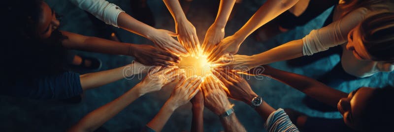 Diverse Group Bonding Together in a Collaborative Coaching Circle in an ...