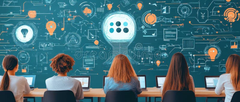 A Diverse Group of Individuals Engaged in Collaborative Brainstorming ...