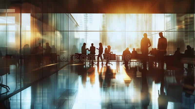 A Diverse Group of Individuals Engaging in a Management Meeting Around ...