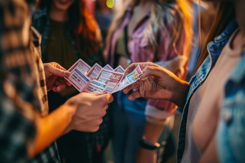 A Diverse Group of Individuals Standing in a Circle, Engaged in ...