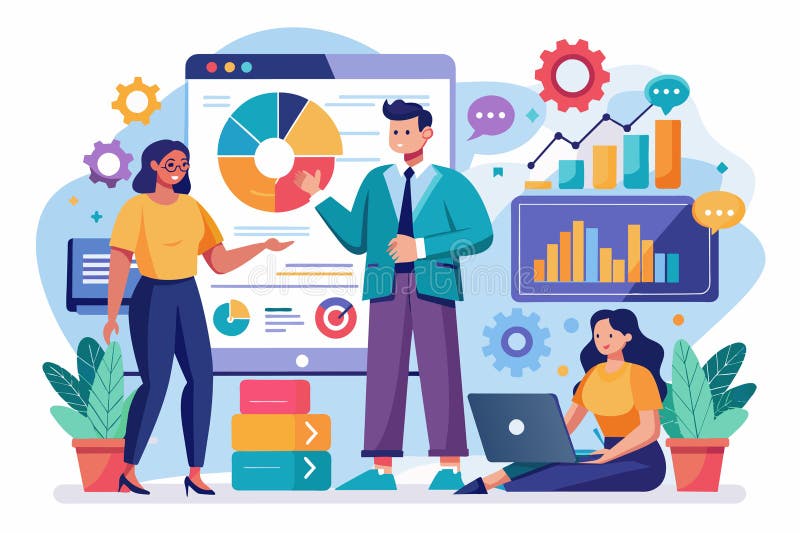 A Diverse Group of Individuals Standing Together in Front of a Large ...