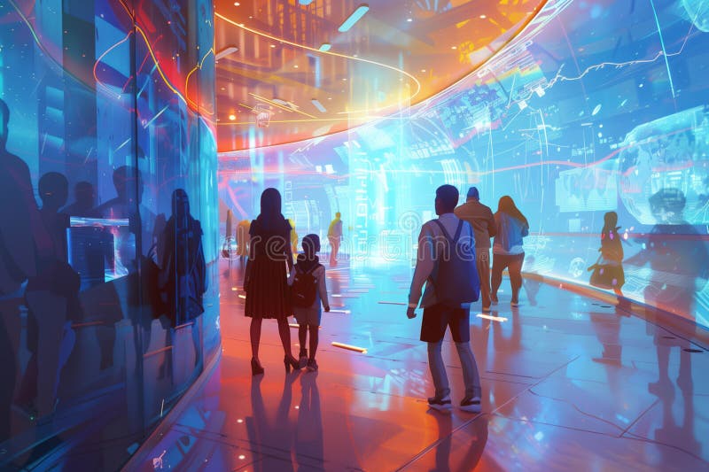 Diverse Group People with Artificial Intelligence Explores the ...