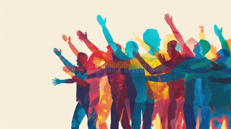 2,326 Diverse Group People Cheering Stock Photos - Free & Royalty-Free ...