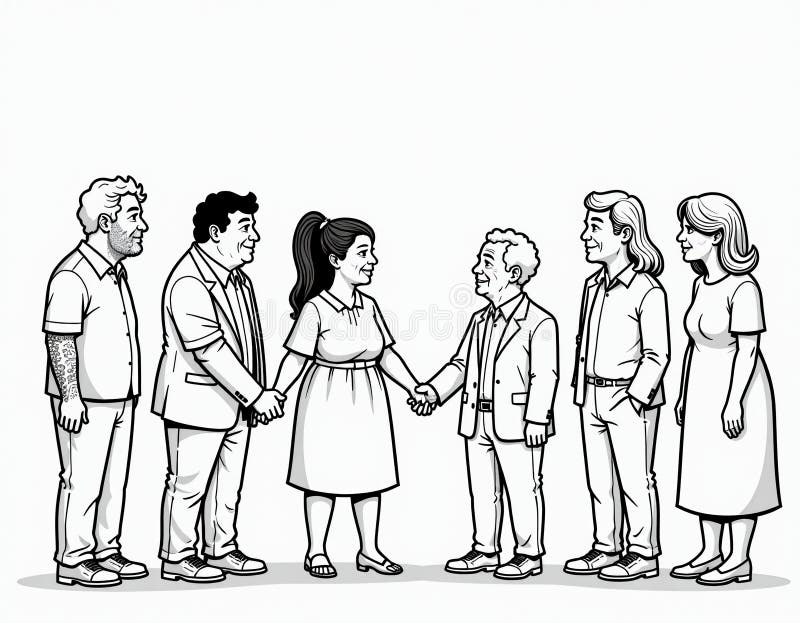 Diverse Group of People Holding Hands, Teamwork and Unity Stock ...