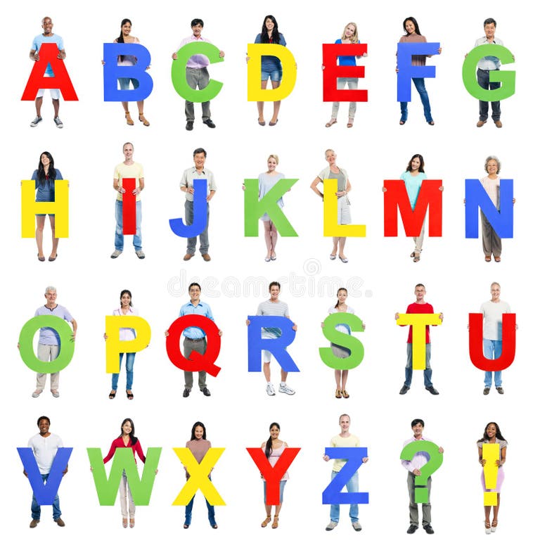 Alphabet People Group Stock Illustrations – 4,657 Alphabet People Group ...