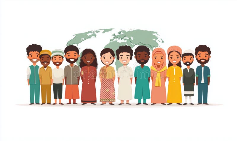 Diverse Group of People Representing Various Cultures and Ethnicities ...