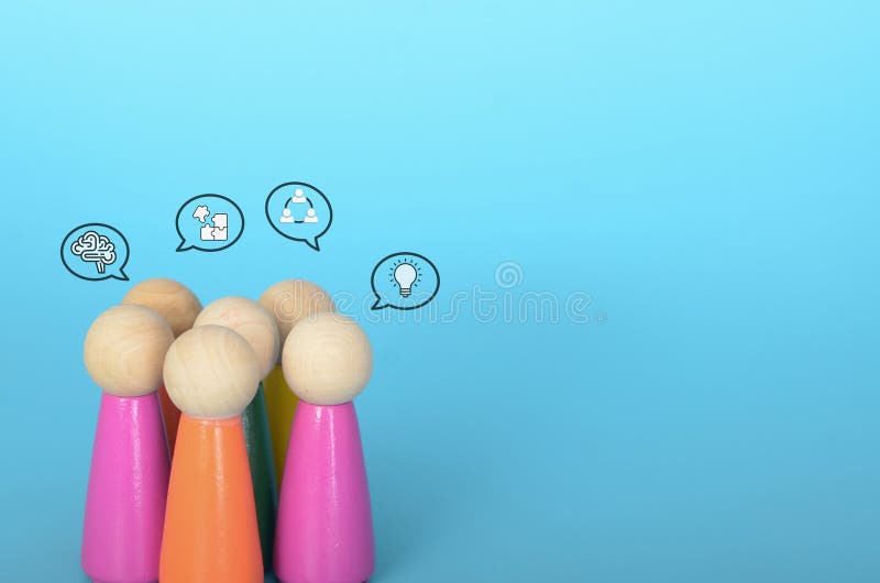 A Diverse Group of People Sharing and Exchanging Ideas, Fostering ...