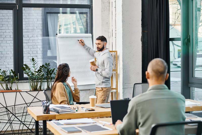 A Diverse Group of Professionals Collaborating Stock Photo - Image of ...