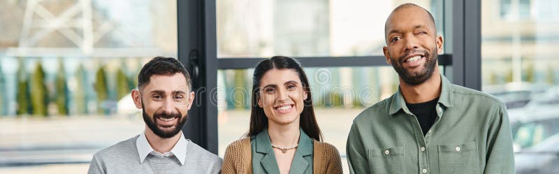 A Diverse Group of Professionals Standing Stock Image - Image of ...