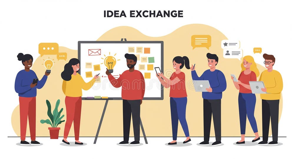 Collaborative Setting Stock Illustrations – 7,493 Collaborative Setting ...