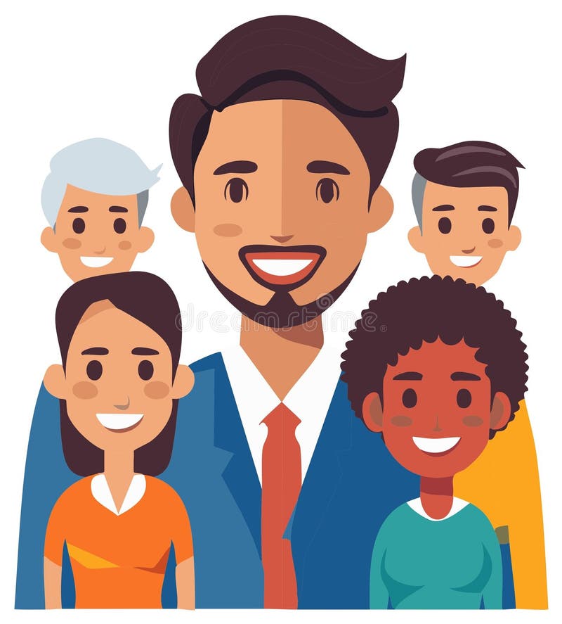 Group Cartoon People Vector Stock Illustrations – 192,752 Group Cartoon ...