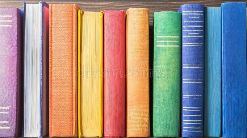 Diverse Group of Students Engaged in Reading Books in a Library Setting ...