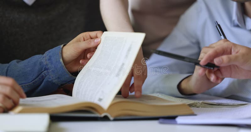 Diverse Group of Students, Pupils, Trainees Reading Stock Video - Video ...