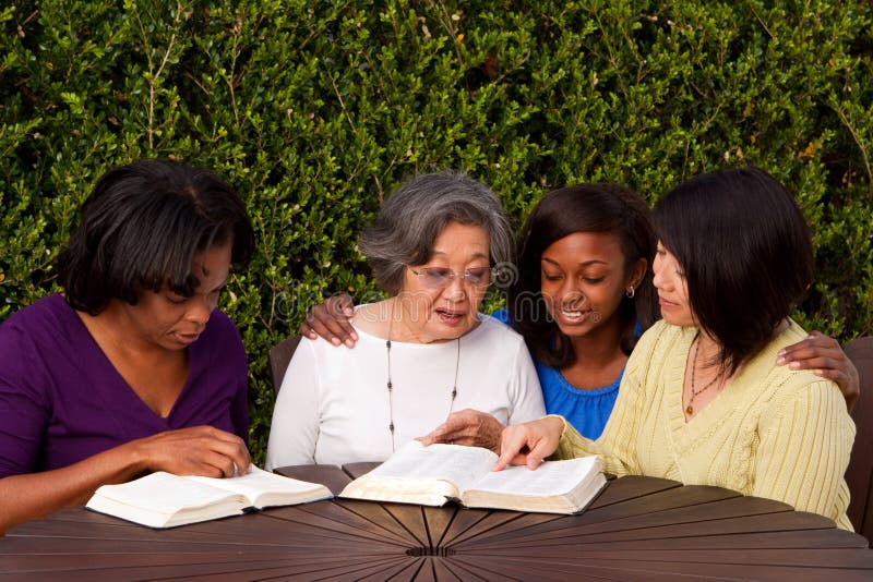 Diverse Group of Woman in a Small Group. Stock Image - Image of parent ...
