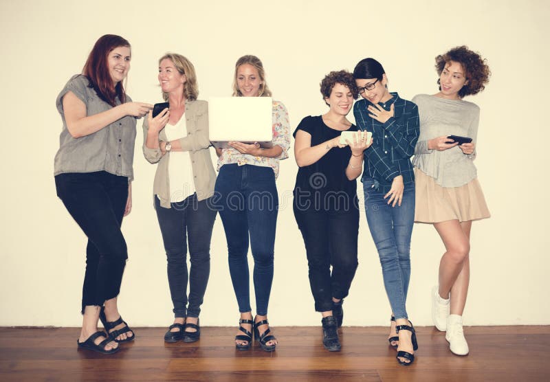 Two Women Hanging Out stock photo. Image of photograph - 23565806