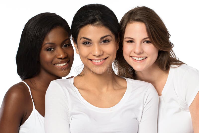 Diverse Group of Women Smiling Stock Image - Image of ethnicity ...