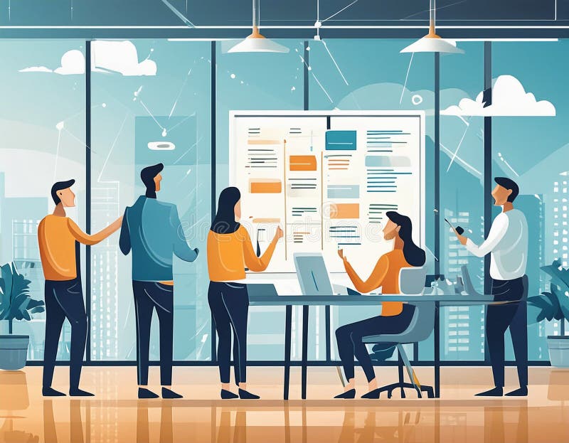Diverse Group of Young Programmers Working in Technology Startup Stock ... Diverse Group of Young Programmers Working in Technology Startup Stock ...