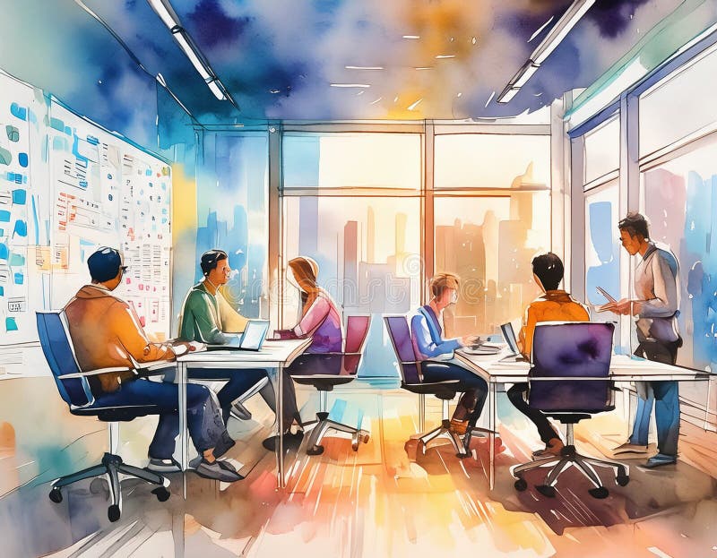 Diverse Group of Young Programmers Working in Technology Startup Stock ... Diverse Group of Young Programmers Working in Technology Startup Stock ...
