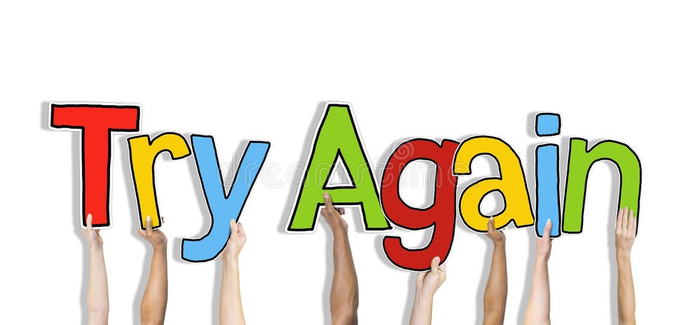 Try Again Stock Illustrations – 936 Try Again Stock Illustrations ...