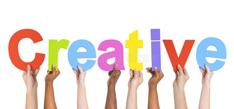 The word creative stock image. Image of create, language - 1922331