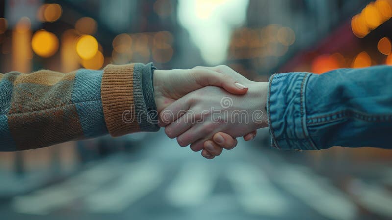 Diverse Handshake Symbolizes Unity, Collaboration, Success, Teamwork ...