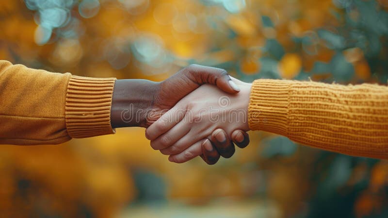 Diverse Handshake Symbolizes Unity, Collaboration, Success, Teamwork ...