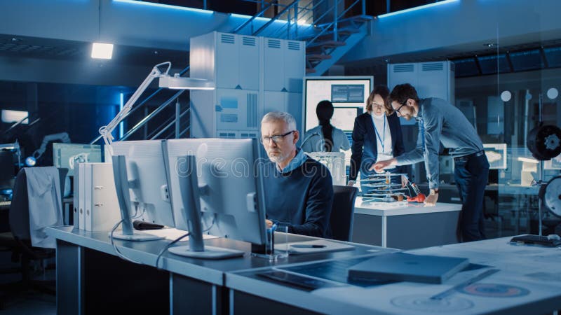 Diverse International Team of Industrial Engineers and Scientists ...