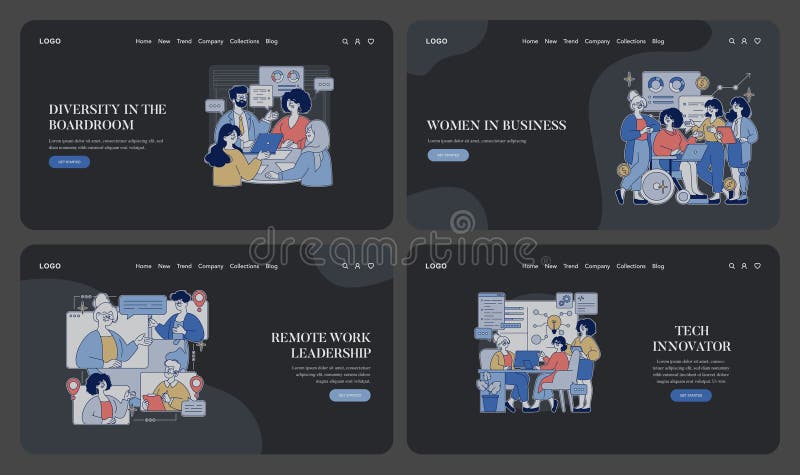 Diverse Leadership Stock Illustrations – 16,853 Diverse Leadership ...