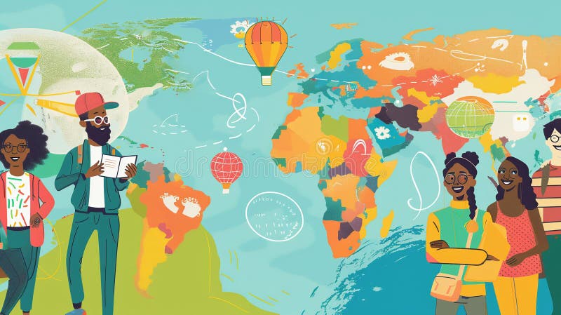 School Community Cartoon Stock Photos - Free & Royalty-Free Stock ...