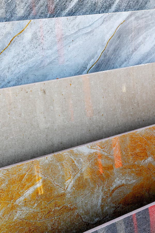 Diverse Marble Slabs in Varied Colors and Textures for Interior Design ...