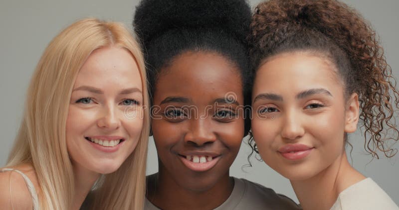 Diverse Multi Ethnic Female Models of Different Race, Hair Colour ...