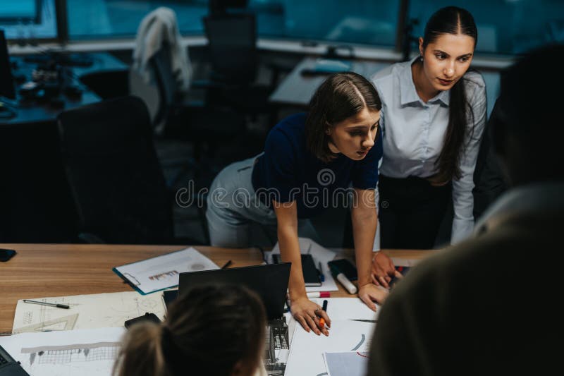 Multiracial Business Team Brainstorming Innovative Project Ideas ...